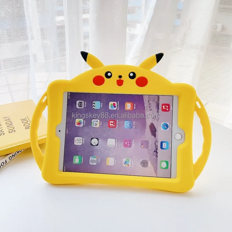 Colorful Cartoon Cute Silicone Kids Tablet Cover For Ipad Case Air 2 4 ...