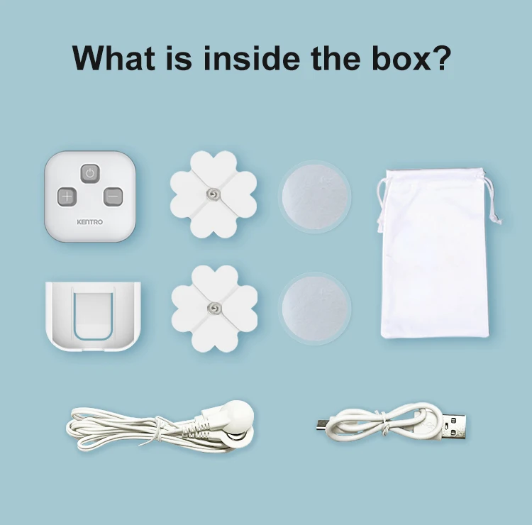 Women Menstrual Massager Cramp Relief Menstrual Period Pain Relief Tens ...