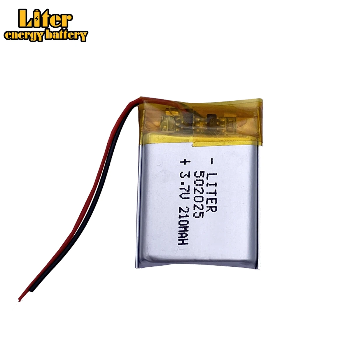 502025 High Small Li Ion Polymer Lithium Battery 3.7v 210mah for Speaker
