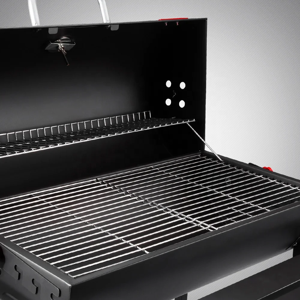 Meritcook Portable Charcoal BBQ Grill - SS304 Stainless Steel Grid ...