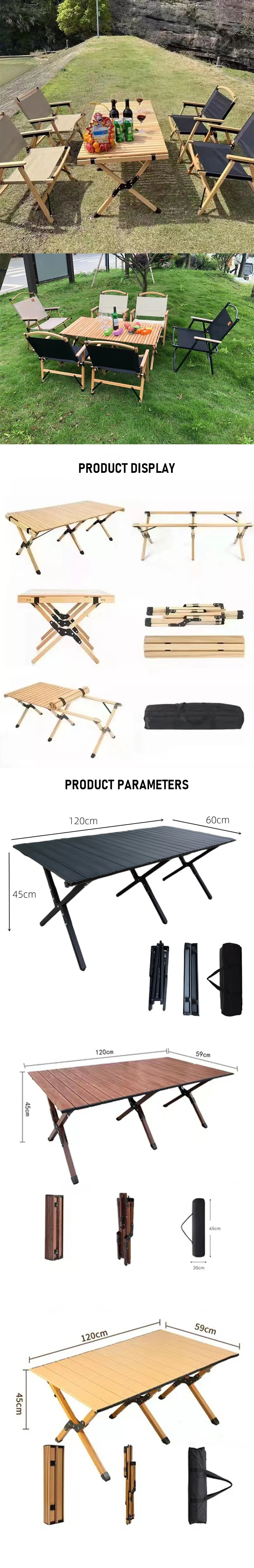 Wholesale Lightweight Carbon Steel Rectangle Picnic Table Portable ...