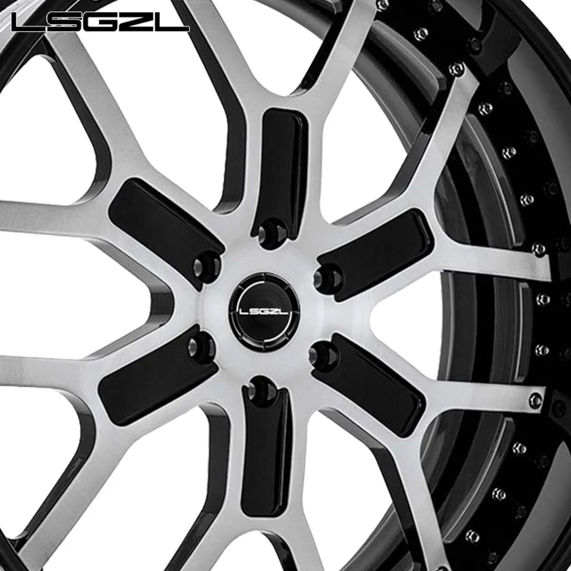 LSGZL 16-24 Inch Deep Concave Rims Alloy Wheels Rims Custom Sports ...