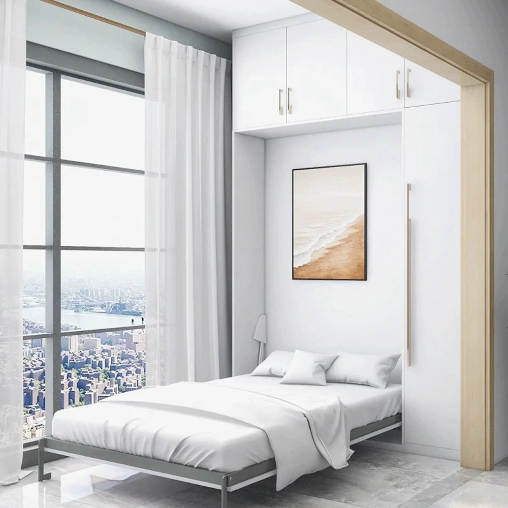 Xijiayi Custom Modern Hidden Bed Wall Saving Space Twin Queen King Size Murphy Folding Wall Beds ...