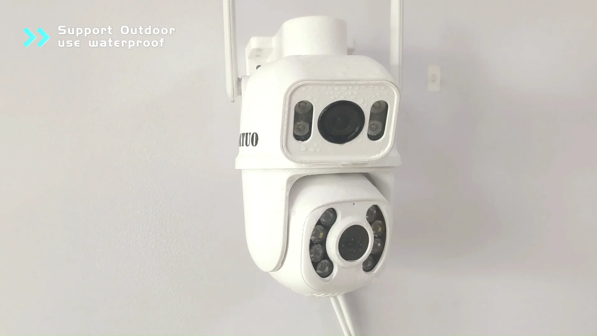 6mp 8mp Outdoor Dual Lens Wireless Ip Camera Cctv Icsee Wifi Dual Ball ...