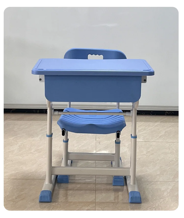 Modern Abs Classroom Single Student School Desk And Chair Junior ...