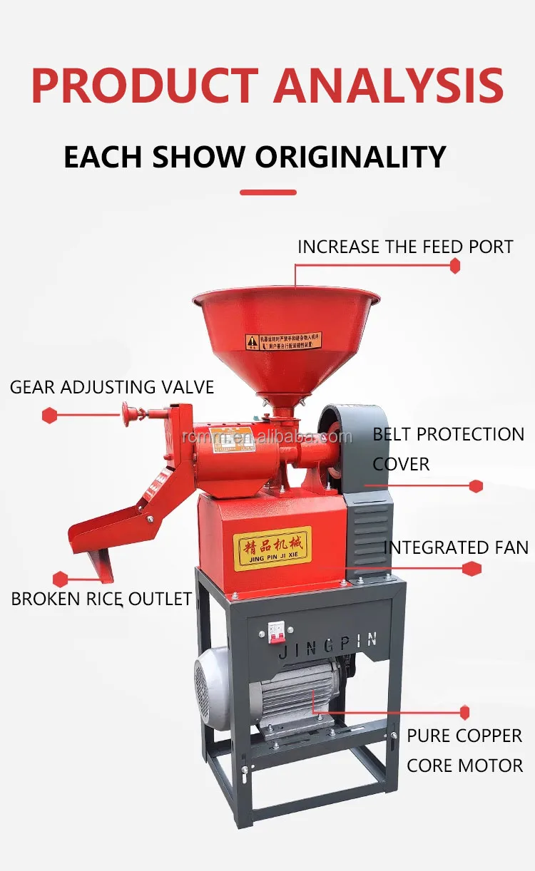 Rice Peeling Machine - Efficient White Rice Processing