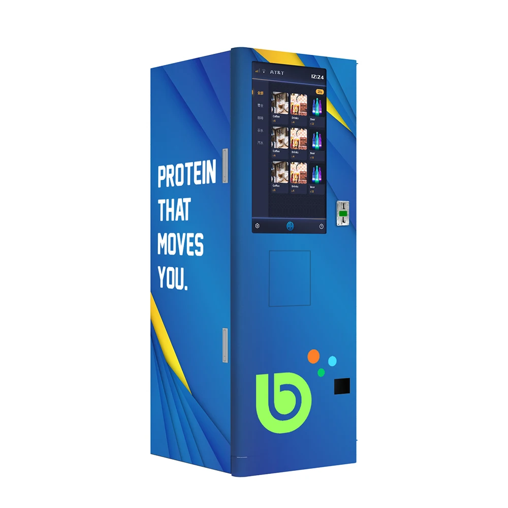 Protein Vending Machine - Smart Locker Cabinet for Sports