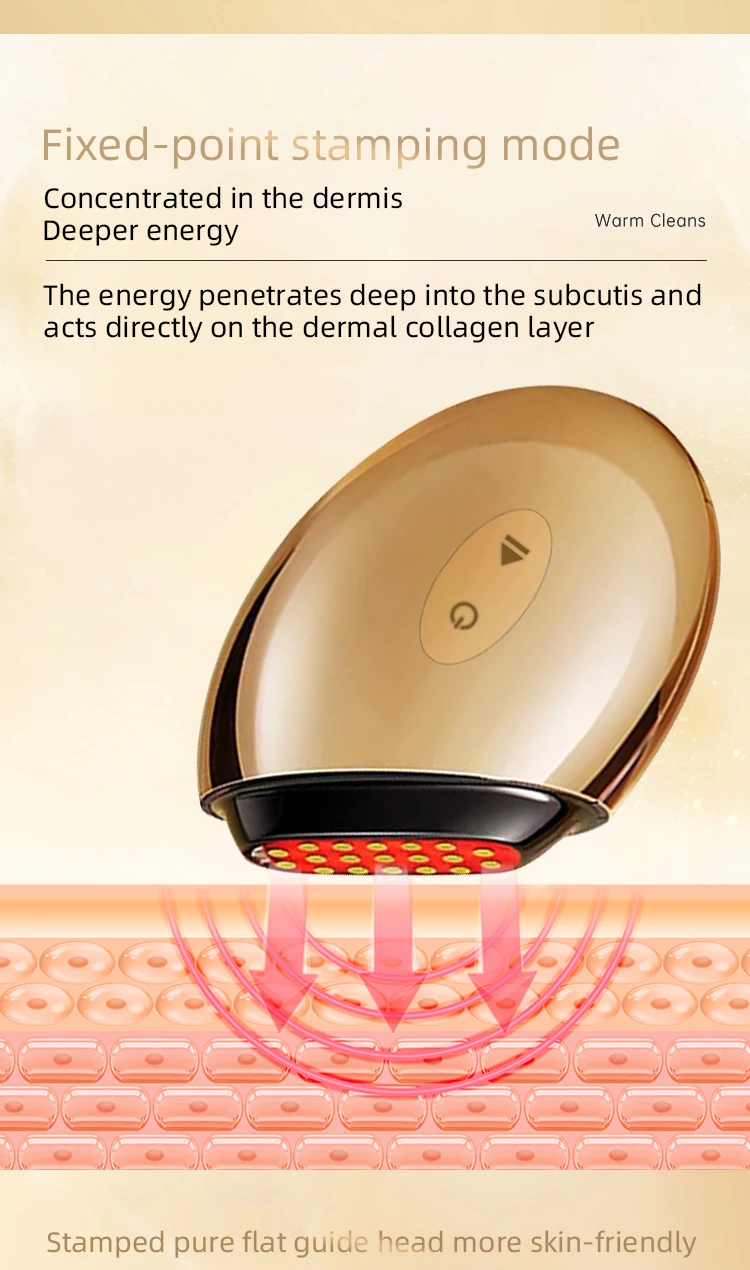 Wrinkle Removal Gold Dot Matrix Beauty Instrument Face Lifting Device ...