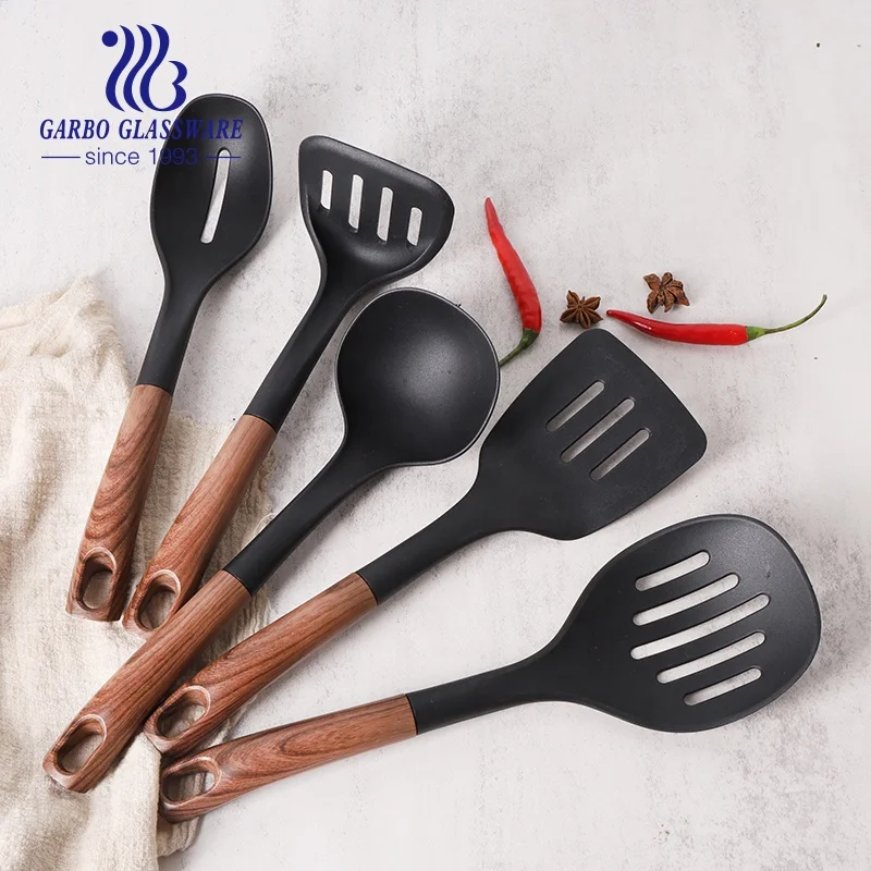 Silicone Kitchen Utensils Bundlepro Silicone Pasta Fork & Ladle Spoon ...