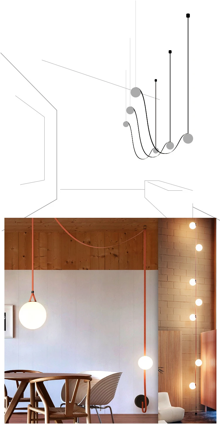 Modern 24V DC Indoor LED Linear Flexible Belt Track Light