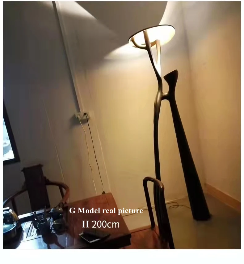 Statue Character Floor Lamp - Art DECO for Modern Homes