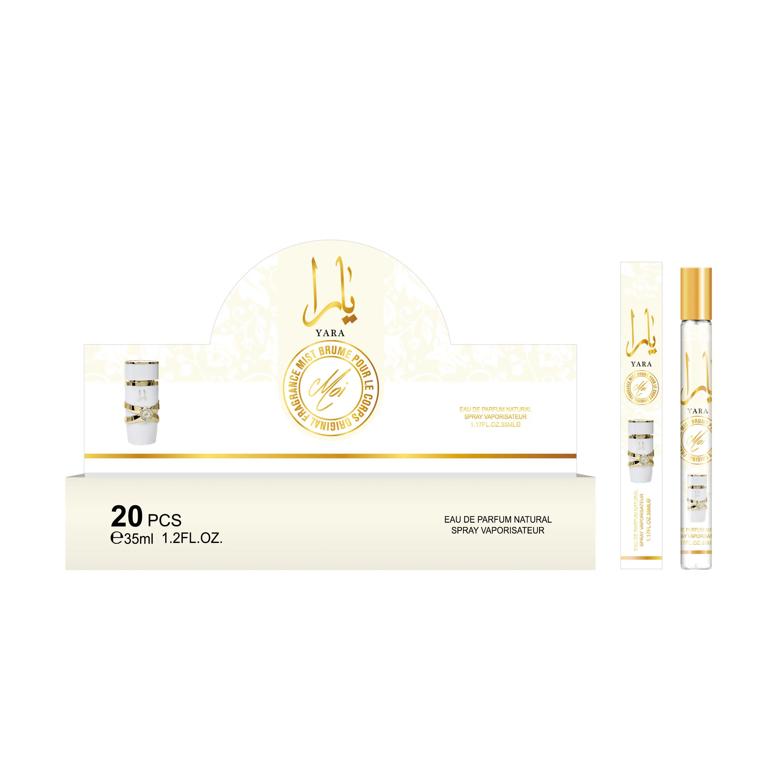 For Yara Moi Eau De Parfum 35ml Fresh Floral Woody Sample Size Rose and ...