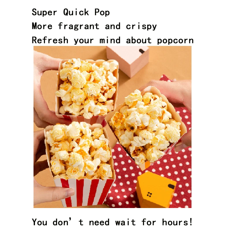 Portable Japanese Popcorn Machine - Efficient & Automatic