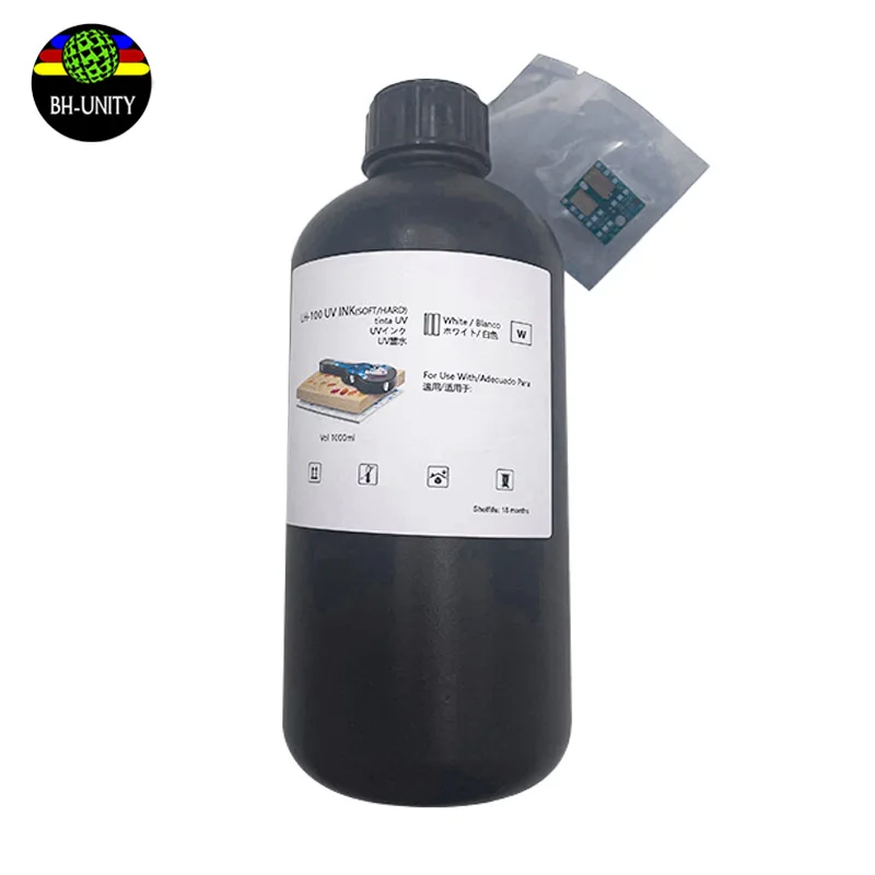 Fresh New Lh100 Uv Curable Ink With Chip For Mimaki Ujv55-320/ujv500 ...