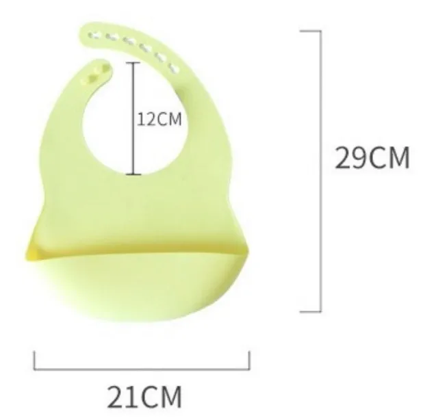 Food Grade 3d Three-dimensional Silicone Bib For Babies Waterproof ...
