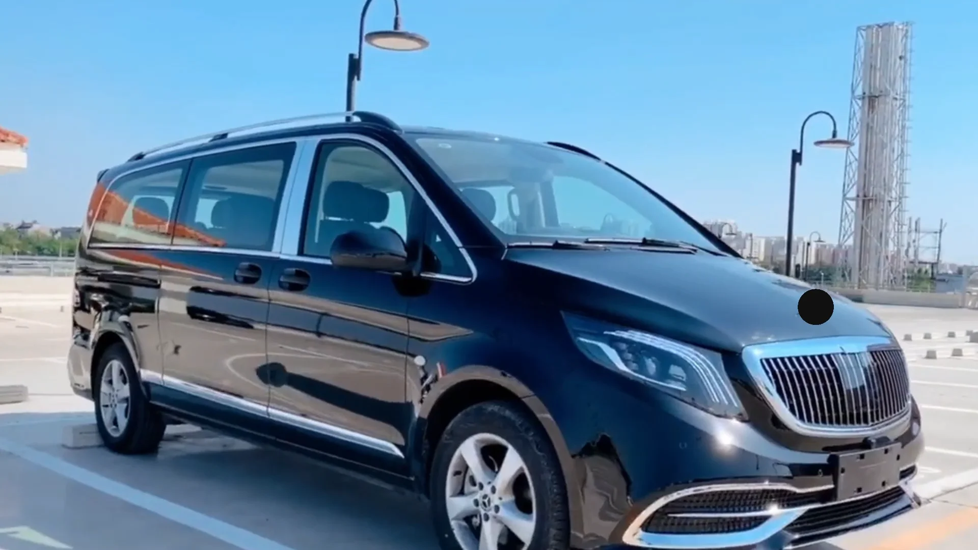 Full W446 W447 Car Body Kit Set For Mercedes Benz Vito V250 V260 2016 ...