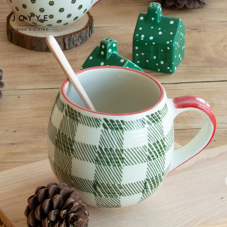 Joyye Christmas Chubby Cups - Hand Painted & Customizable