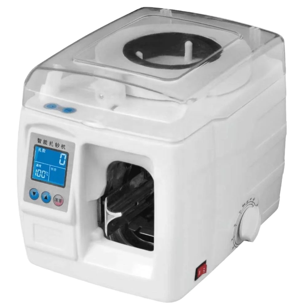 R-2011New Machine Banknote Money Binder Automatic Money Bundle Cash ...