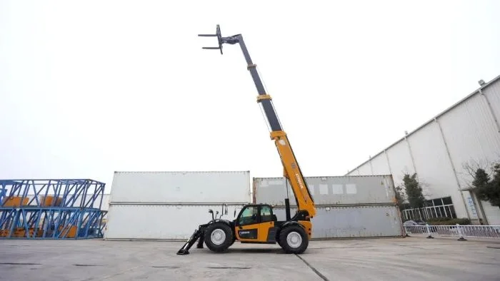 17m Lifting Height 5 Ton Telescopic Boom Forklift Handler Telehandler ...