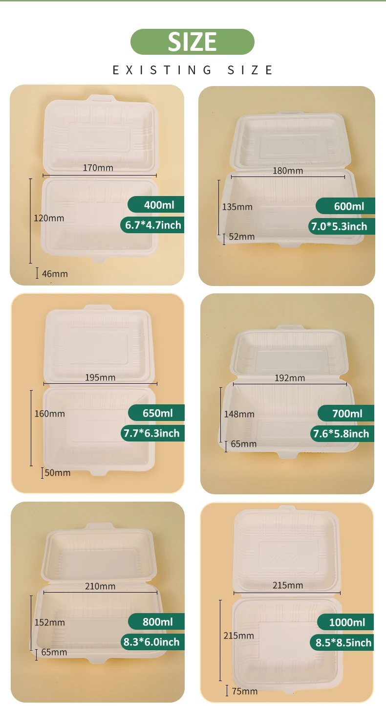 Factory Eco-friendly Biodegradable Disposable Cornstarch Plastic ...