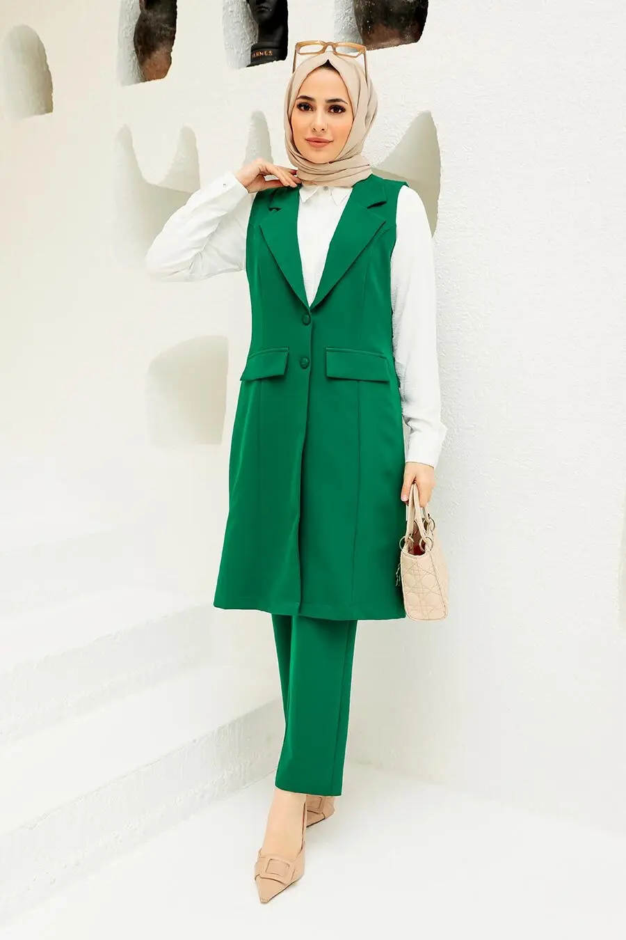 Modest Office Wear for Muslim Women - Custom 2 Piece Sets