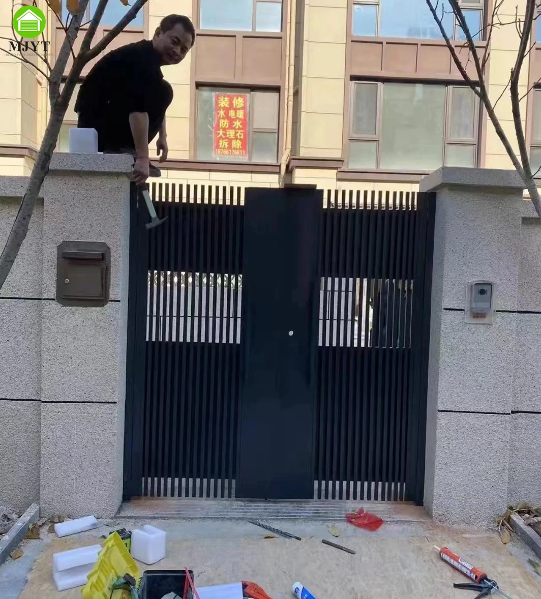 Latest Main Gate Designs - Durable Aluminum Lane Gate
