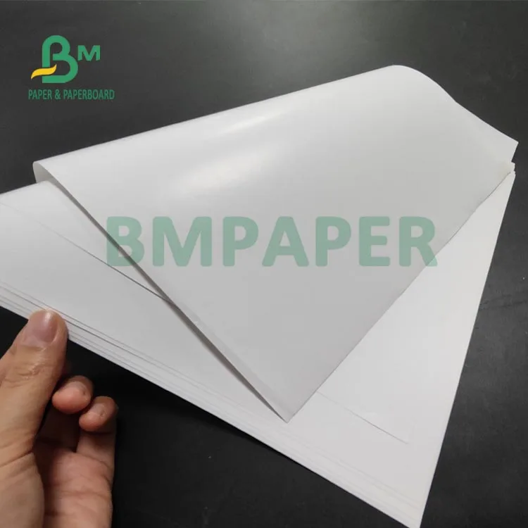80gsm 90gsm White Text Gloss Paper For Booklets 24'' X 36'' High ...