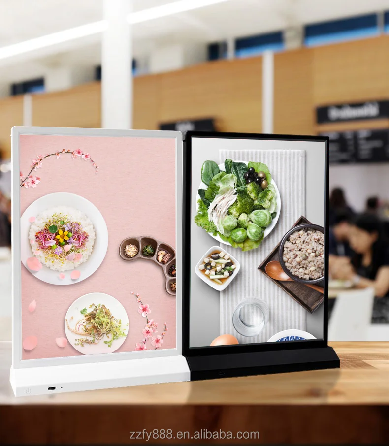 LED Menu Light Box - A5 A4 A3 Desktop Advertising Solution