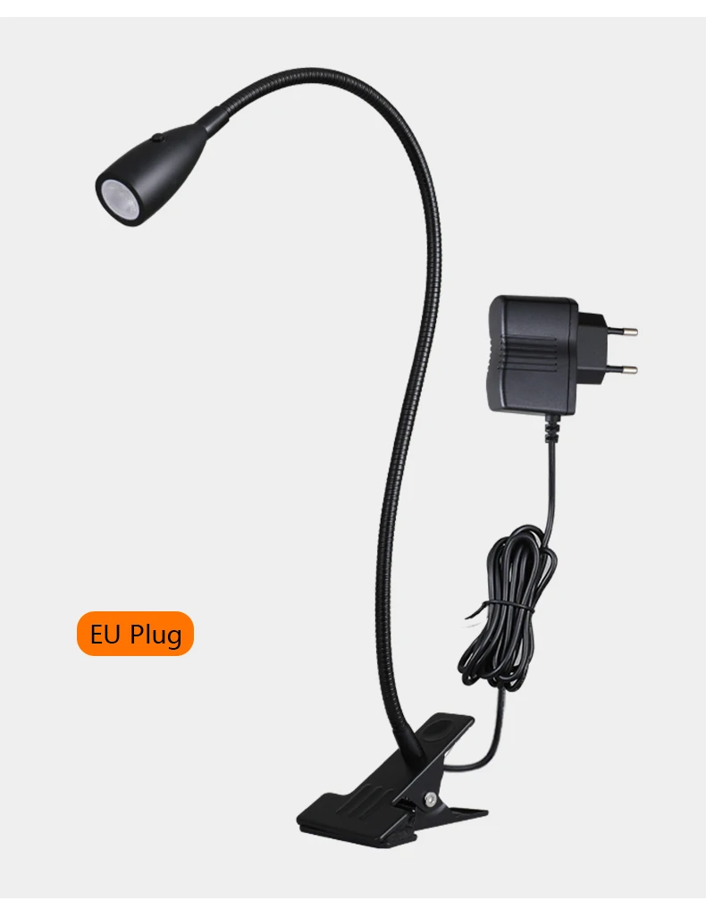 Flexible Gooseneck Reading Lamp Led Aluminium Study Table Light ...