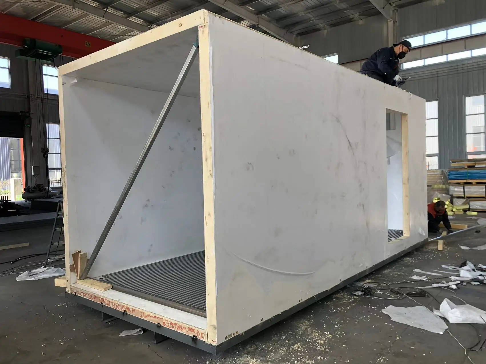 Wholesale Electric Refrigerated Truck Body GFRP PU Transport Fruit Meat ...