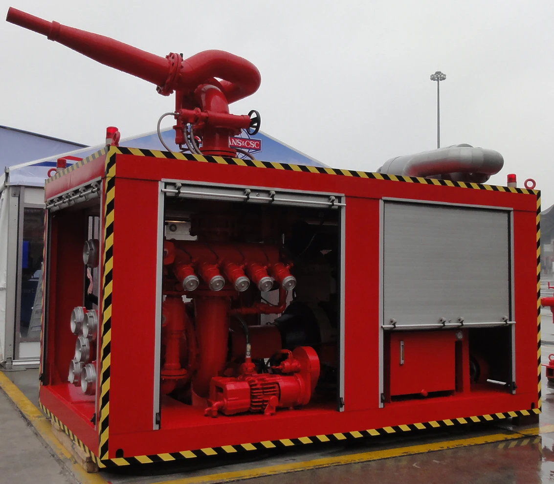 Fire Protection Container External Fire Fighting Fifi System Unites For ...