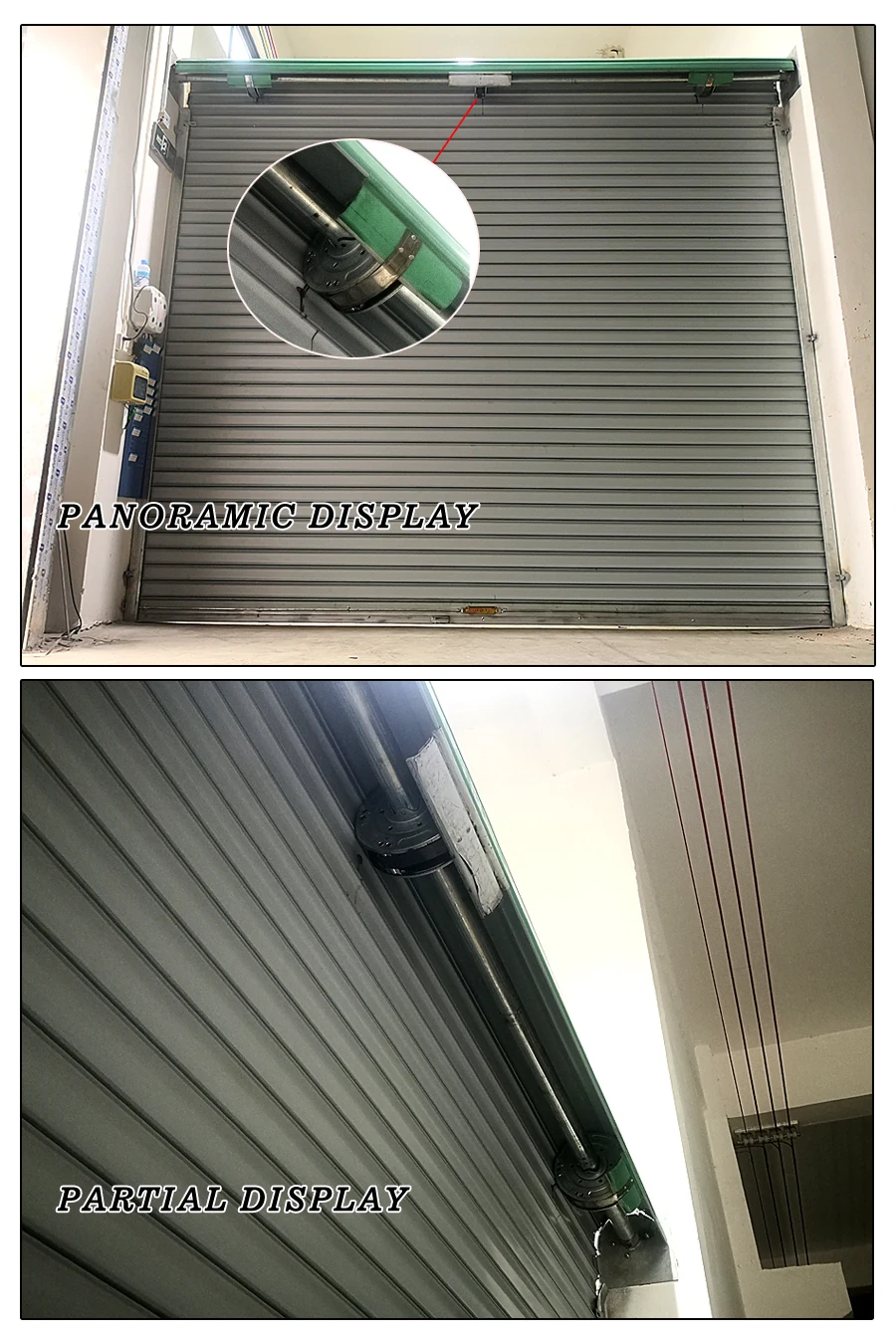 Crd 200mm Mall Roller Shutter Accessories Spring Loaded Box Rolling ...