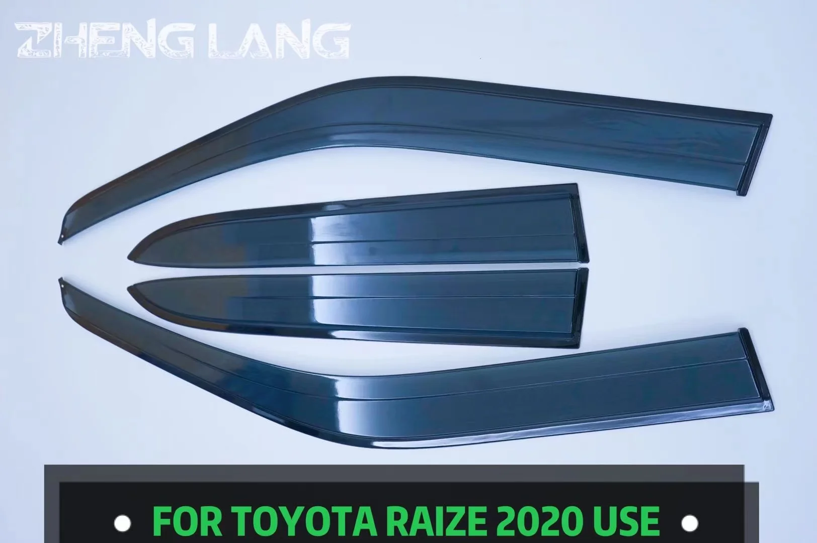 F-shield Door Visors for Toyota Raize 2020 - Sports Style