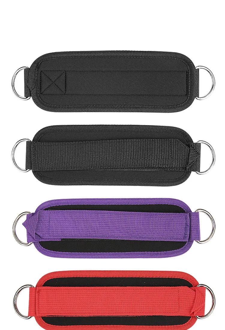 Adjustable D-Ring Ankle Strap - Muscle Trainer for Fitness