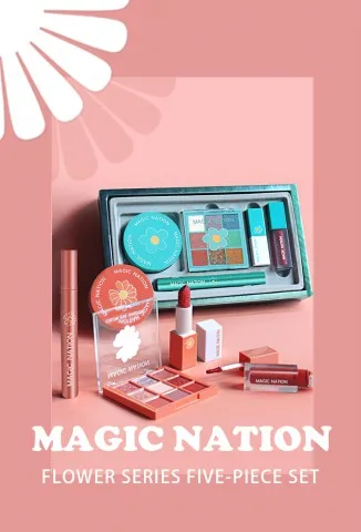 Daily Use 5 Pcs Cosmetics Makeup Sets Make Up Cosmetics Gift Set Makeup ...