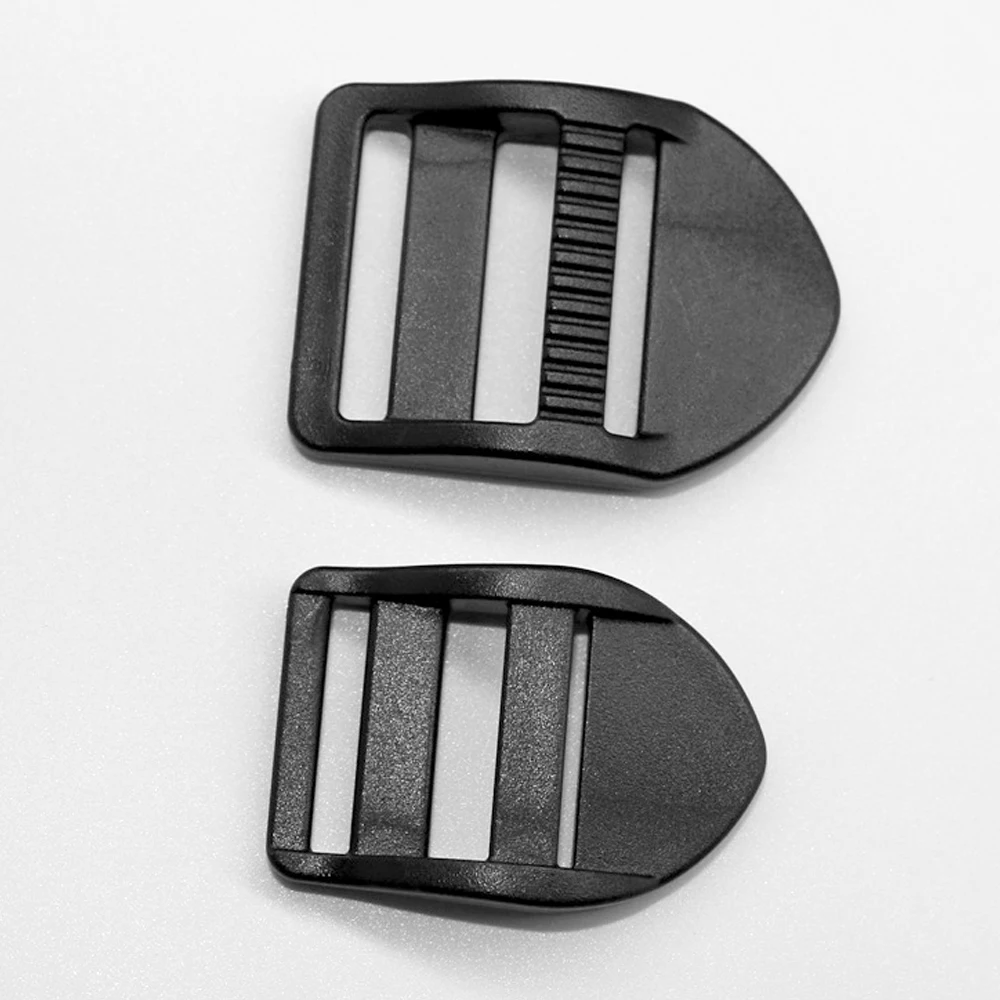 Plastic Ladder Lock Slider Tri-glide Adjuster Buckles For Backpack ...