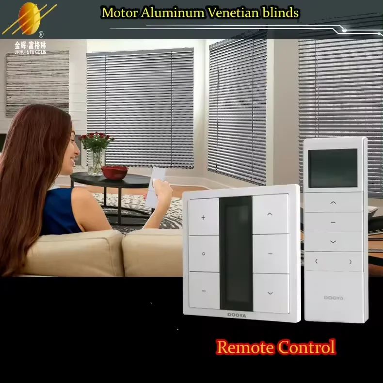 Manual and Smart Aluminum Venetian Blinds Aluminium Window Blinds ...