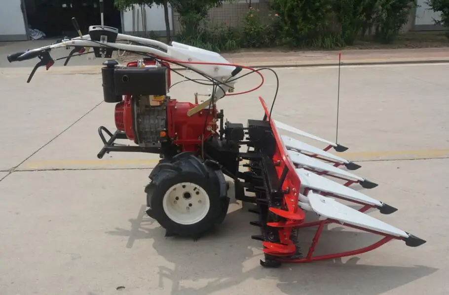 Rice Harvesting Machine Wheat Harvester Cutter Paddy Reaper - Buy Mini ...