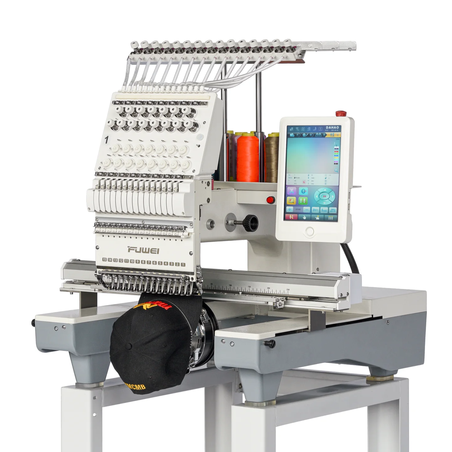 Tajima High-Speed 1200rpm 12-Color Embroidery Machine for Hats & T-Shirts