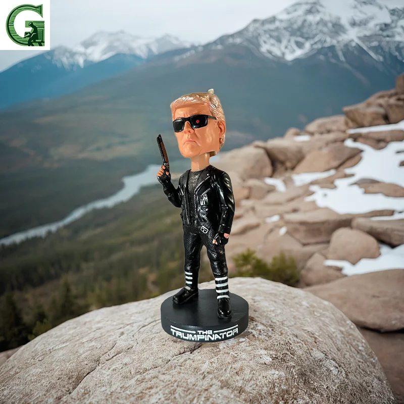 2024 Premium Terminator Custom Bobblehead Handmade Personalized Back ...