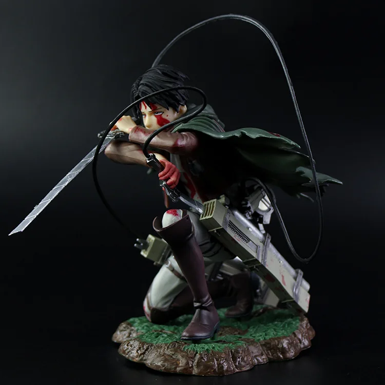 Attack on Titan Figures - Collectible Levi Ackerman PVC Toy