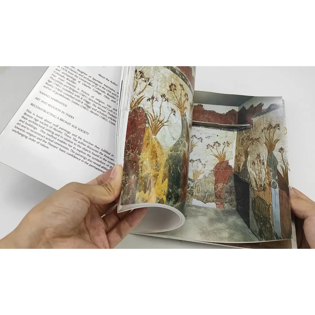 Custom Catalog Printing A7 Perfect Bind Print Booklet Gold Foil - Buy ...