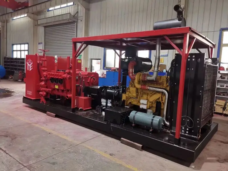 GTE1420/50 Electric-Driven Fracturing Skid Pump Engine Quintuplex ...