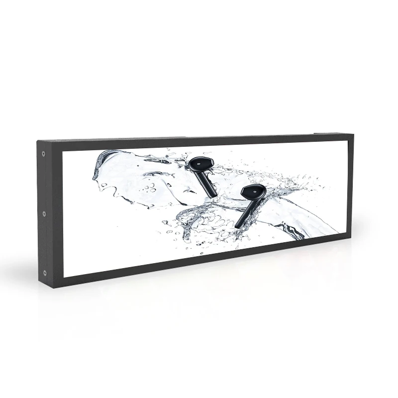 Retail Store Shelf Header Edge Bar Panel Advertising Screen Strip ...