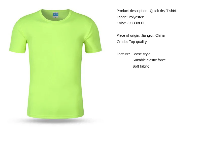 Shop Our Top Sale Quick Dry O-Neck T-Shirts with Custom LOGO