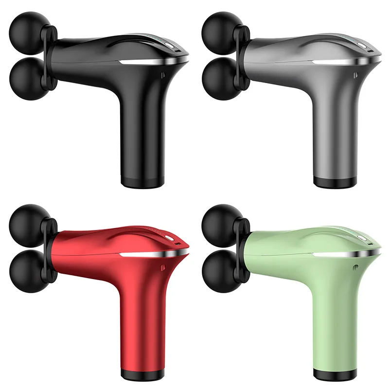 6-speed Electric Fascia Gun Muscle Relief Button Control Mini Handheld ...