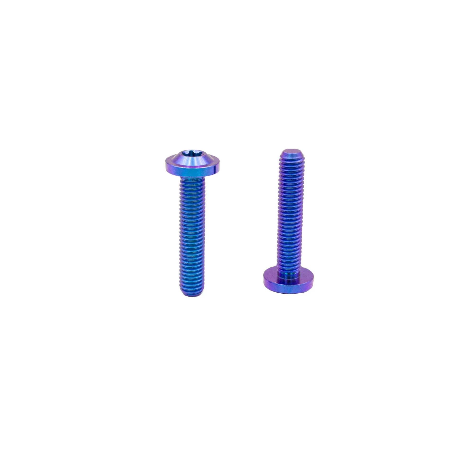 Gr5 Colorful M6 M8 M10 Alloy Torx Socket Screw Disc Head Titanium Bolt ...