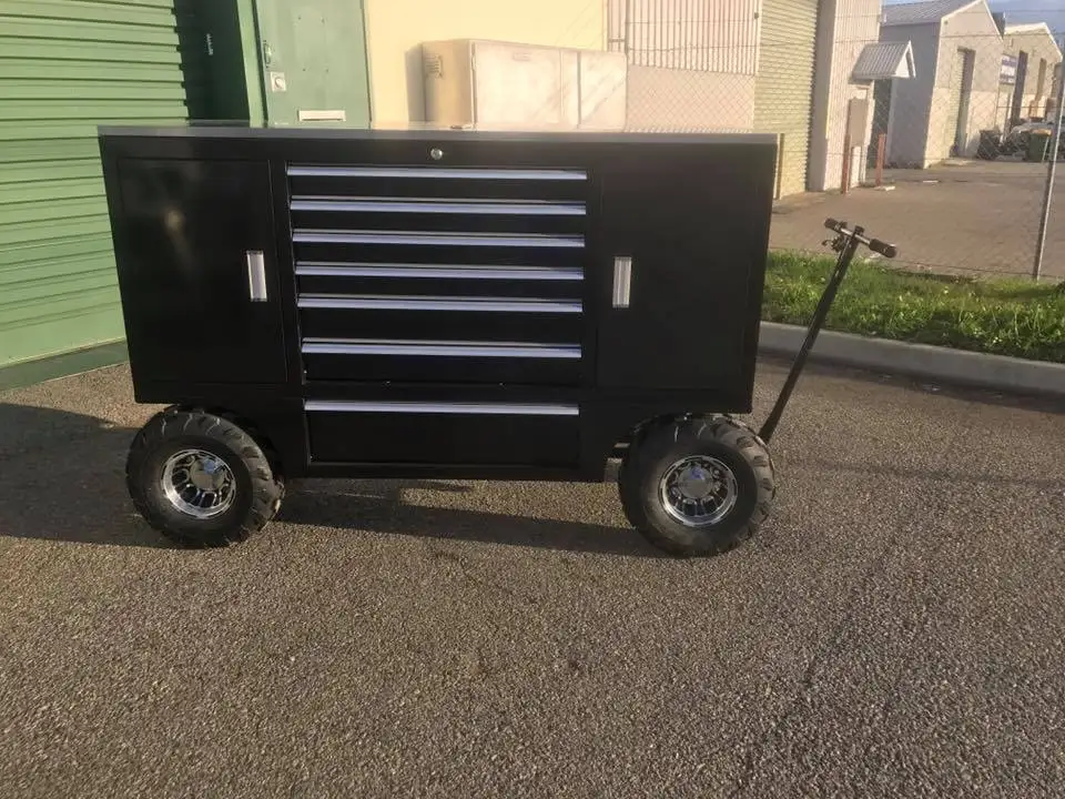 JZD Custom Pit Box - Portable Racing Toolbox for 2024