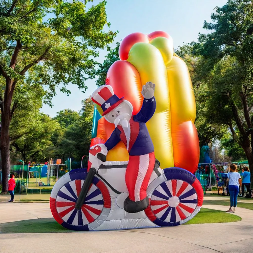 Six-foot High Inflatable Advertising Decorations For Independence Day ...
