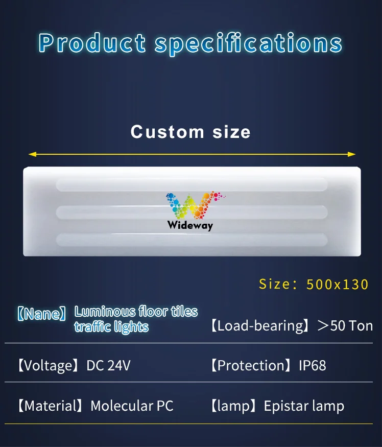 Zebra Crossing Lights - Durable, Waterproof Ground Traffic Lights